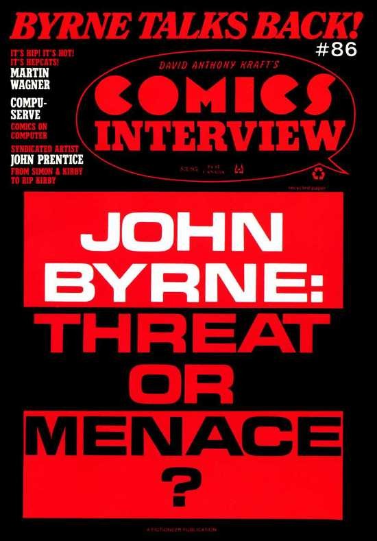 Comics Interview #86 Reviews