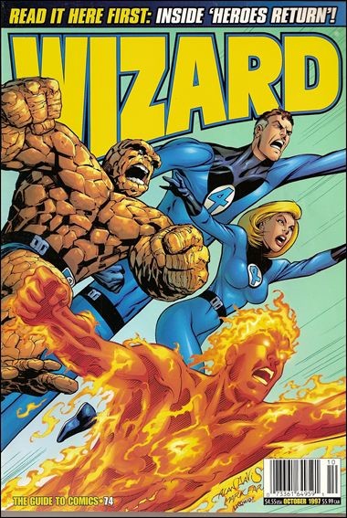Wizard Magazine #74 Reviews