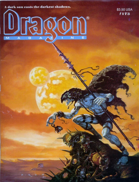 Dragon Magazine #173 Reviews