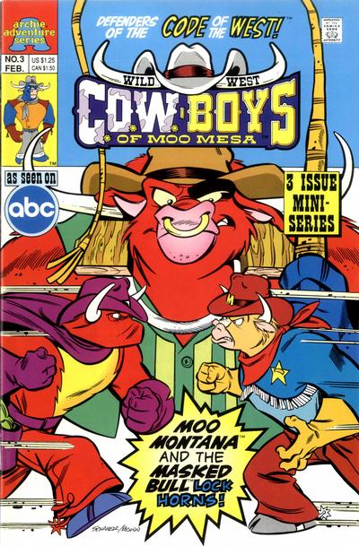 The Wild West C.O.W.-Boys of Moo Mesa #3 Reviews
