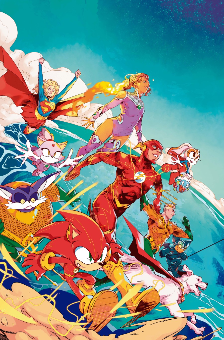 DC x Sonic the Hedgehog: Metal Legion #4 Preview