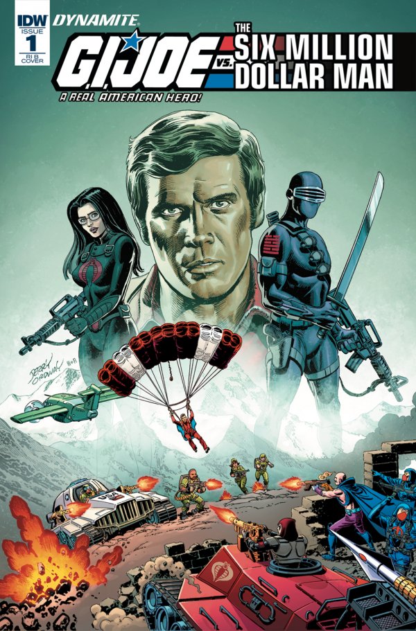 G.I. Joe: A Real American Hero vs. the Six Million Dollar Man #1 Reviews