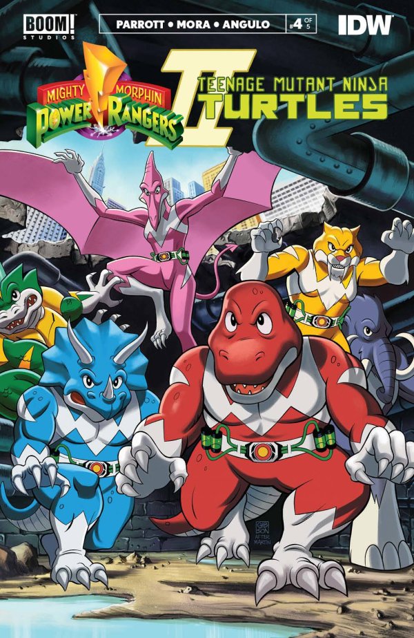 Mighty Morphin Power Rangers / Teenage Mutant Ninja Turtles II #4 Reviews