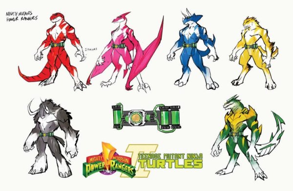 Mighty Morphin Power Rangers / Teenage Mutant Ninja Turtles II #5 Reviews