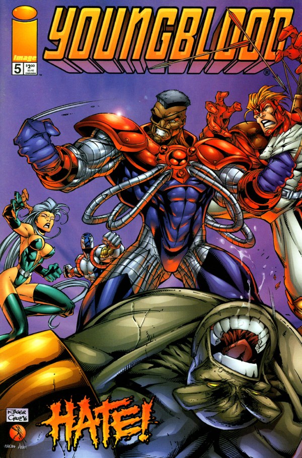 Jeff Terrell as Shaft (Extreme Universe) - Image Comics
