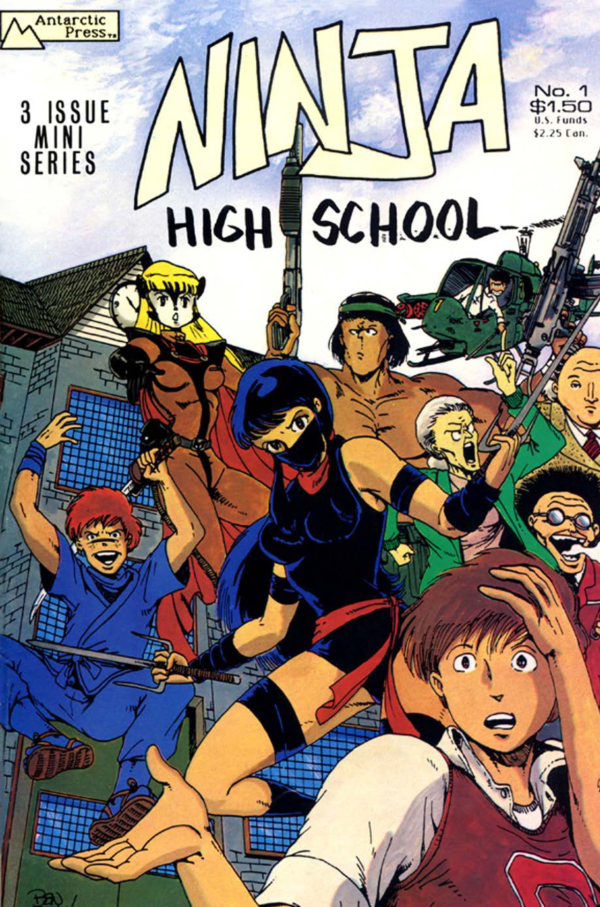 Howard (Ninja High School) - Antarctic Press