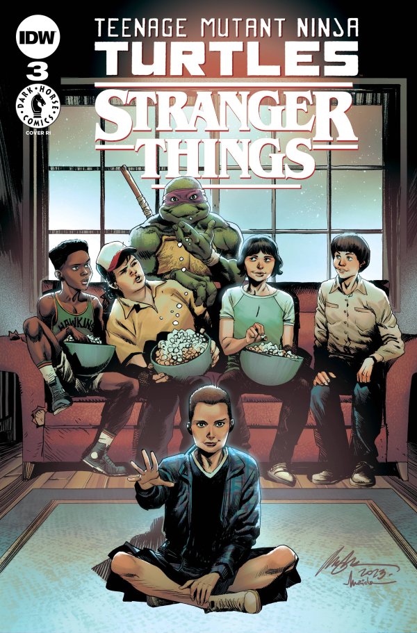 Teenage Mutant Ninja Turtles x Stranger Things #3 Reviews