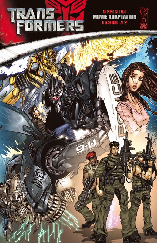 Barricade (Transformers Movie-Verse) - IDW Publishing