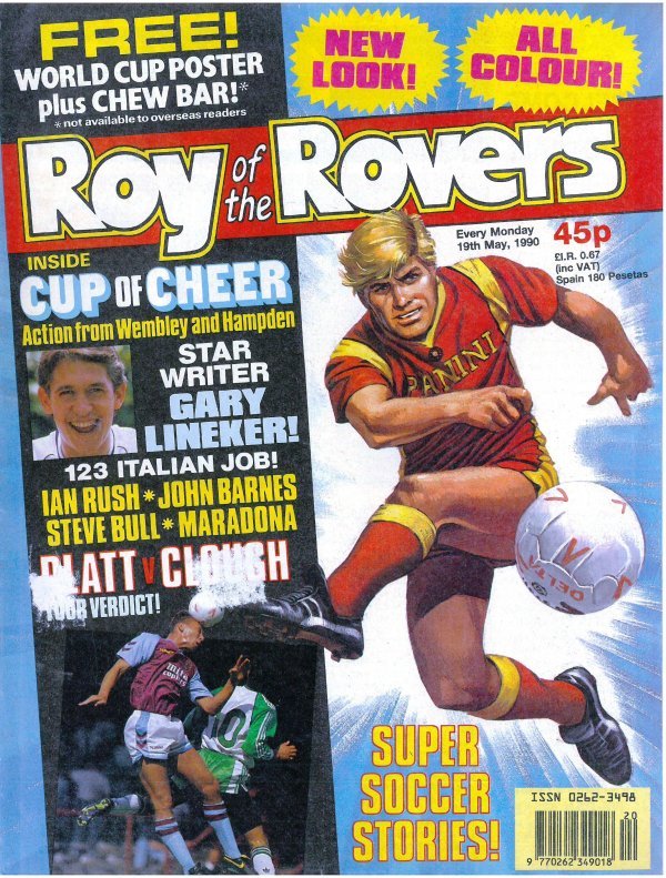 Roy of the Rovers #May 19th, 1990 Reviews