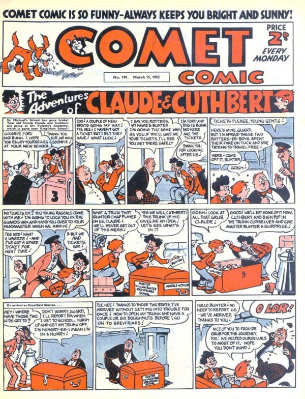 Comet Comic #191 Reviews