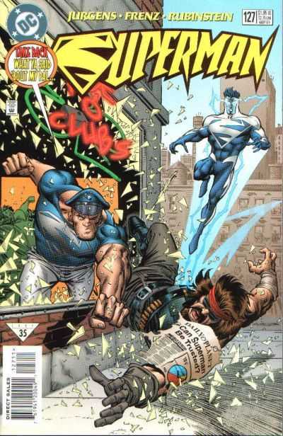 Clark Kent as Superman Blue (Prime Earth) - DC Comics