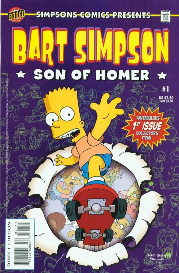 Bart Simpson Comics #1 Reviews