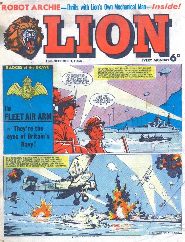 Lion #December 19th, 1964 Reviews