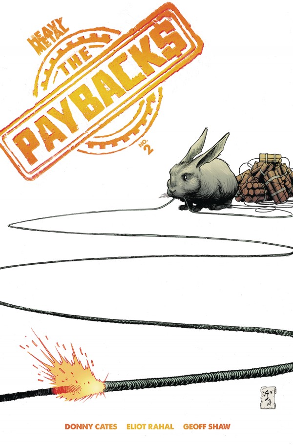 Daniel Pitarra as Discharge (Paybacks) - Dark Horse Comics