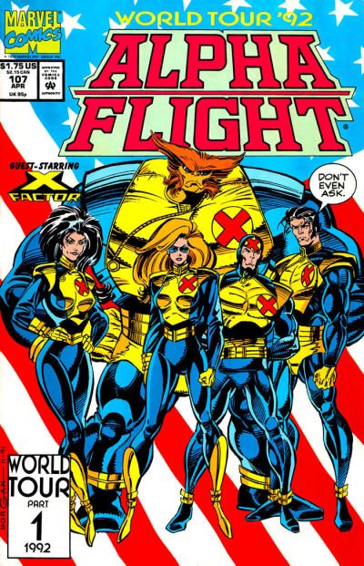Alpha Flight #107 Reviews