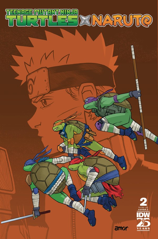 Teenage Mutant Ninja Turtles x Naruto #2 Preview