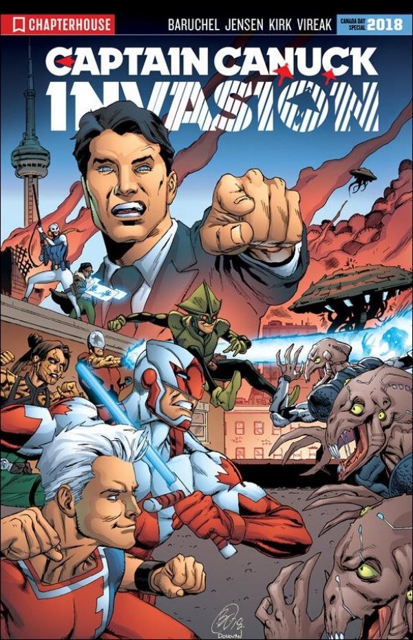 Captain Canuck Season 4: Invasion #0 Reviews