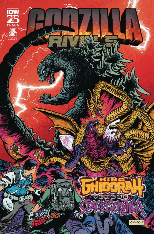Godzilla Rivals: King Ghidorah vs. SpaceGodzilla #1 Preview
