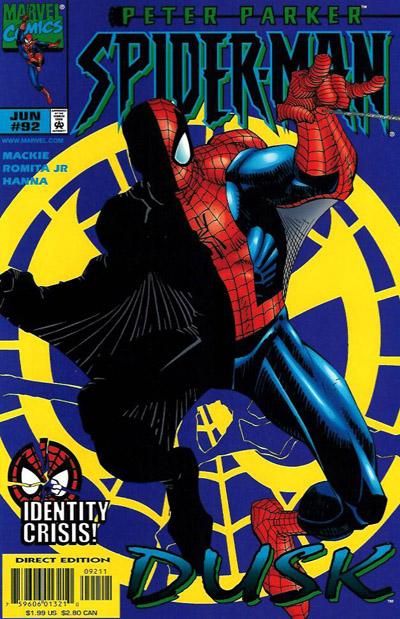 Peter Parker as Dusk (Earth-616) - Marvel Comics