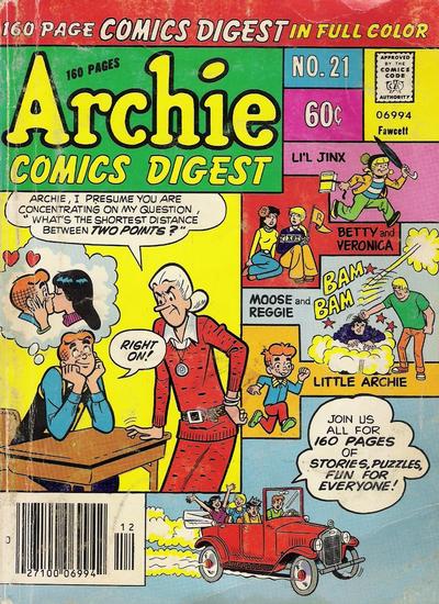 Archie Comics Digest #21 Reviews