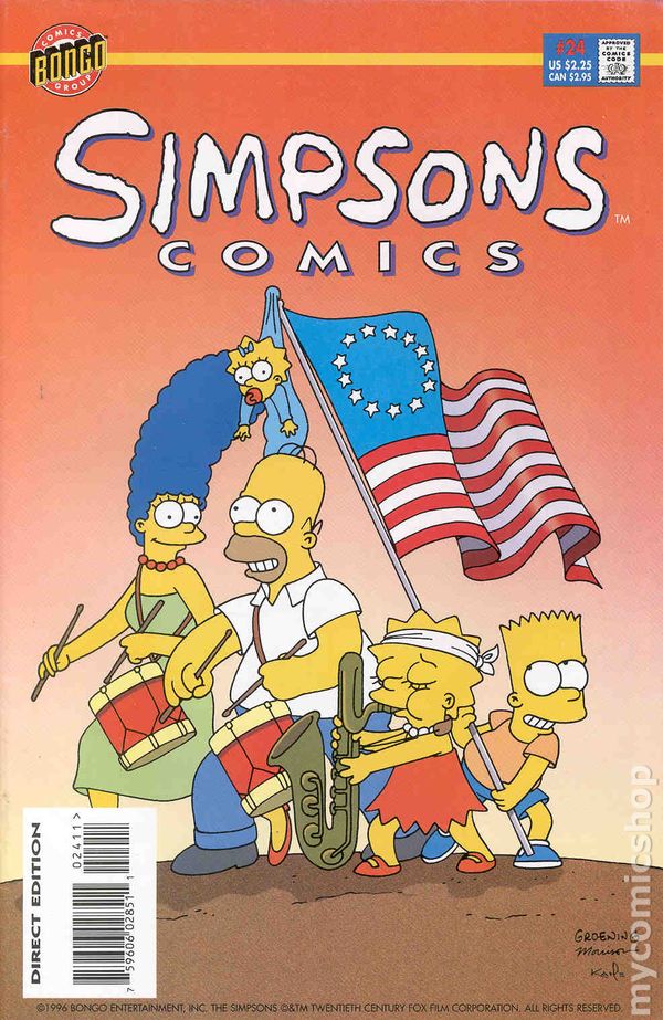 Timothy Lovejoy (Simpsons) - Bongo Comics