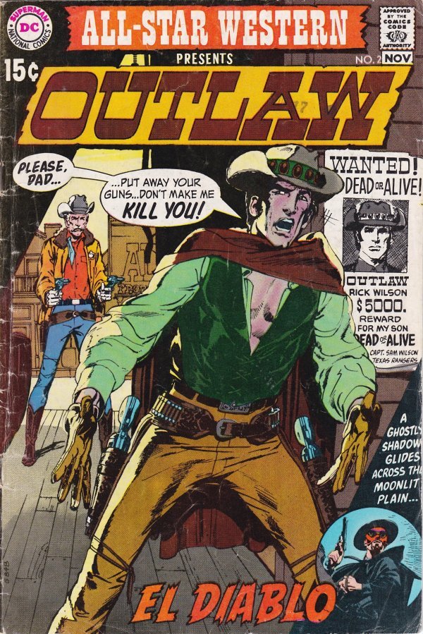 Richard Wilson as Outlaw (Earth-One) - DC Comics