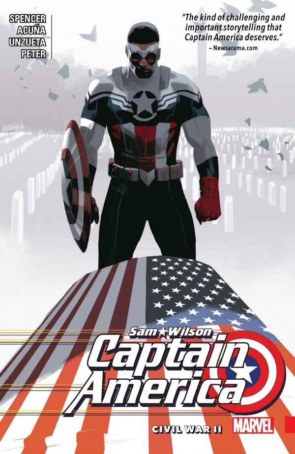 Sam Wilson as Captain America (Earth-616) - Marvel Comics