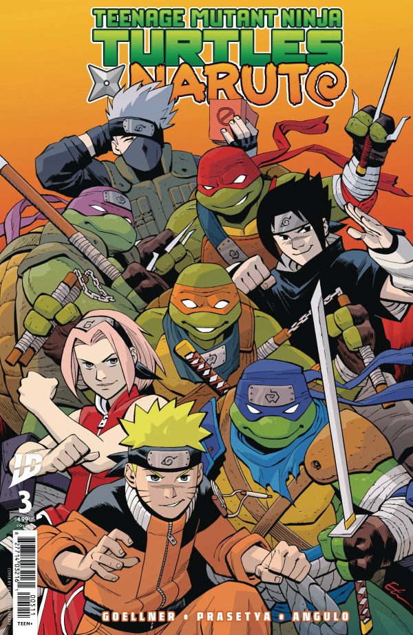 Teenage Mutant Ninja Turtles x Naruto #3 Preview