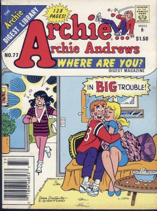 Archie... Archie Andrews Where Are You? Comics Digest Magazine #77 Reviews