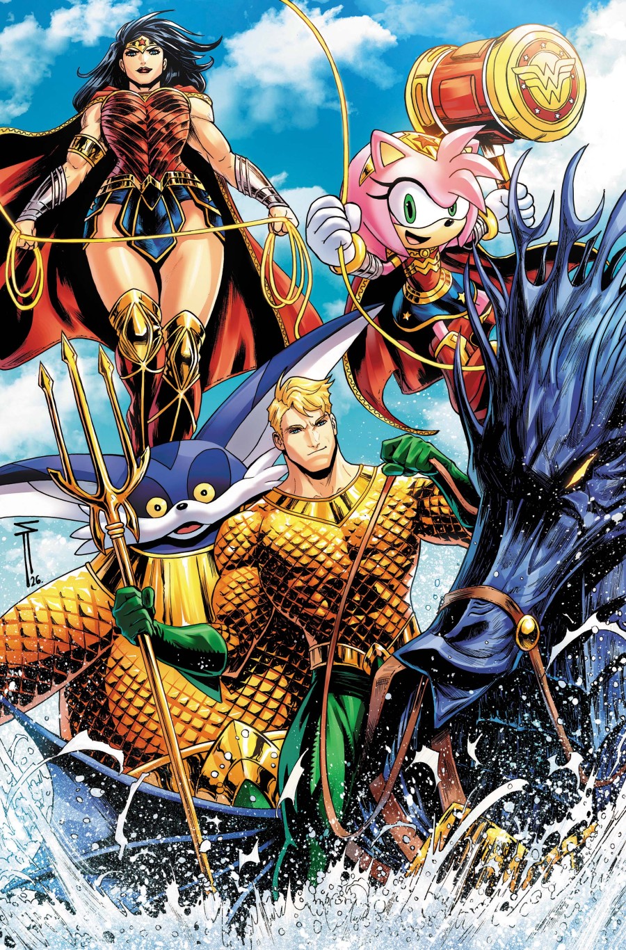 DC x Sonic the Hedgehog: The Metal Legion #5 Preview