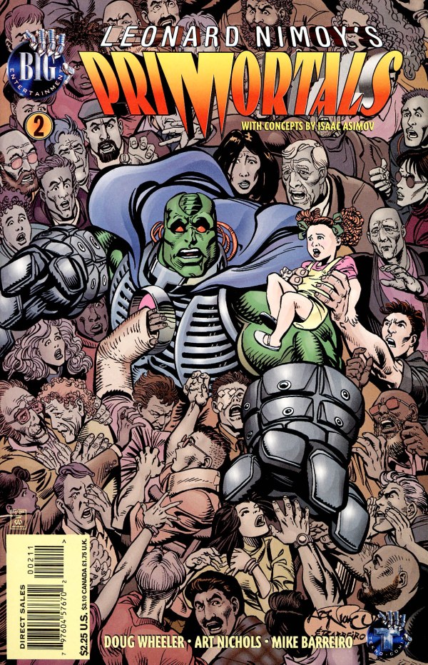 Leonard Nimoy's Primortals #2 Reviews