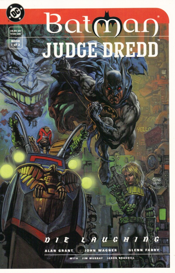 Batman / Judge Dredd: Die Laughing #1 Reviews