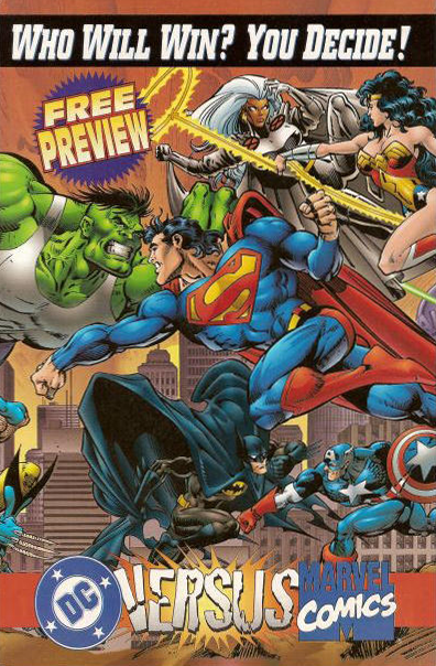 DC Versus Marvel / Marvel Versus DC Preview Reviews