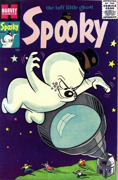 Spooky the Tuff Little Ghost (Casper and His Friends) - Harvey Comics