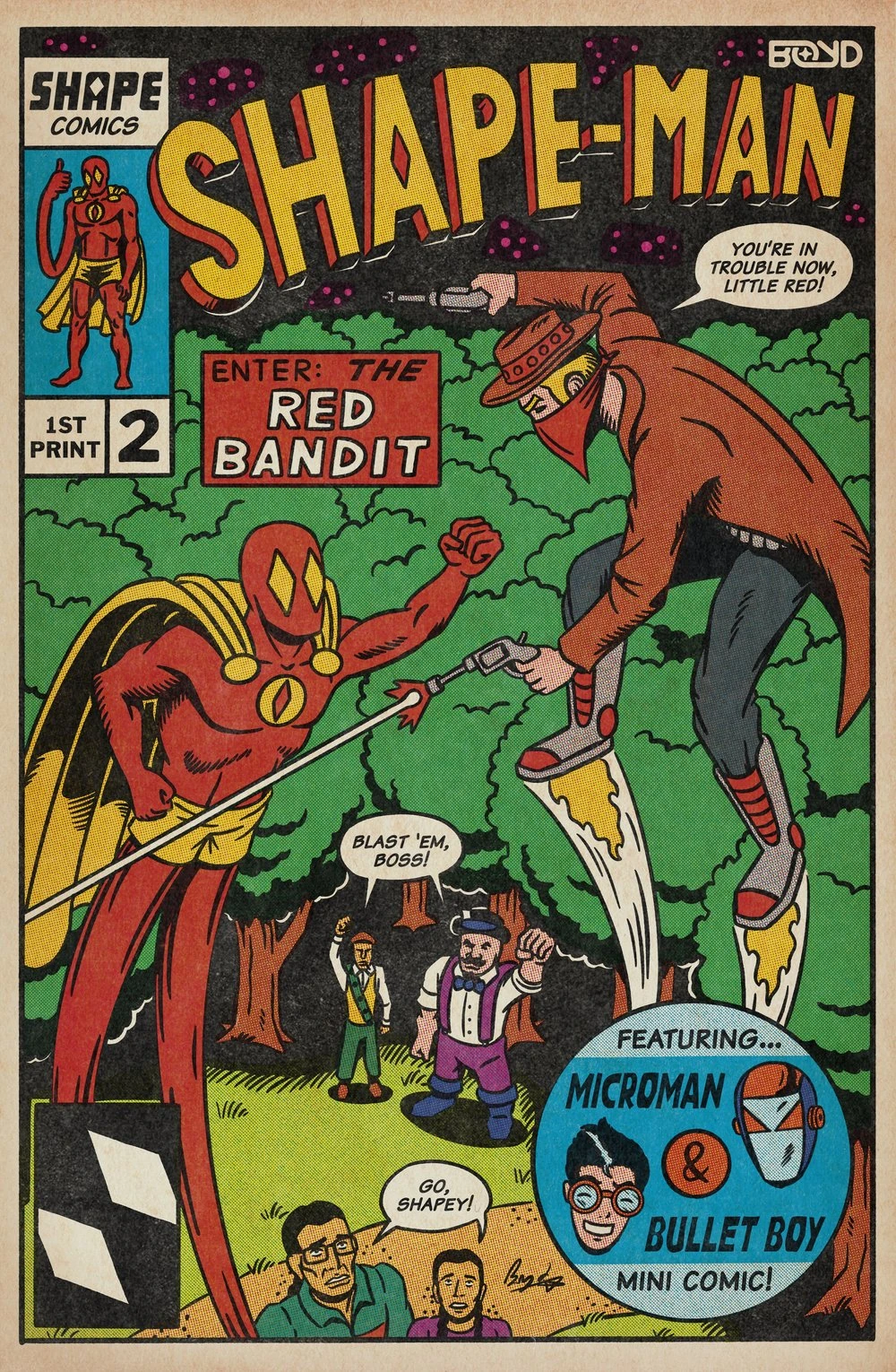 Shape-Man #2 Reviews