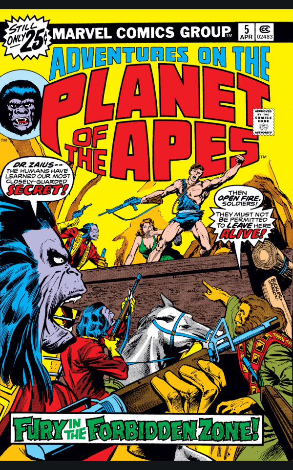 Adventures on the Planet of the Apes #5 Reviews