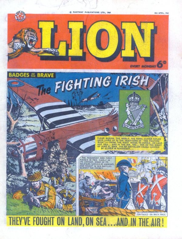 Lion #April 18th, 1964 Reviews