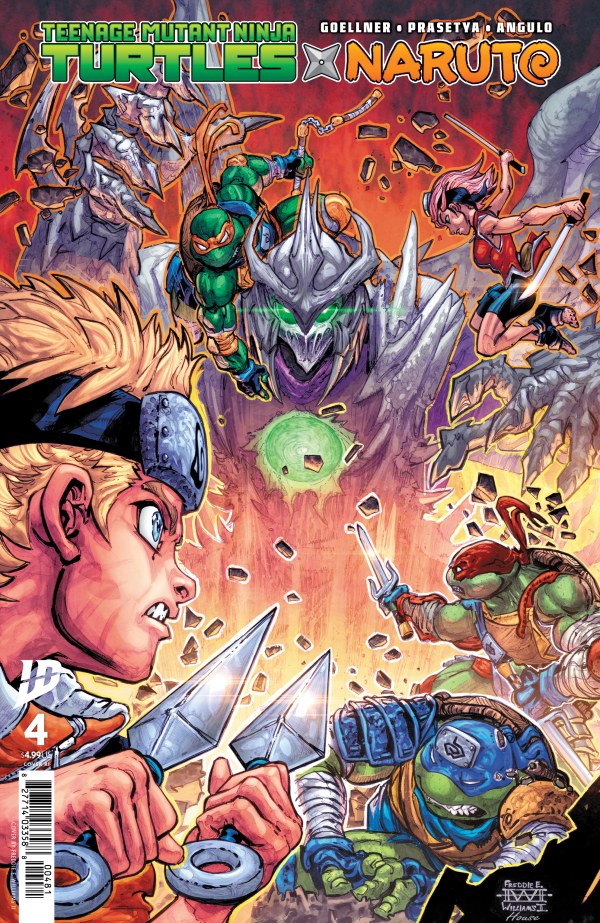 Teenage Mutant Ninja Turtles x Naruto #4 Reviews
