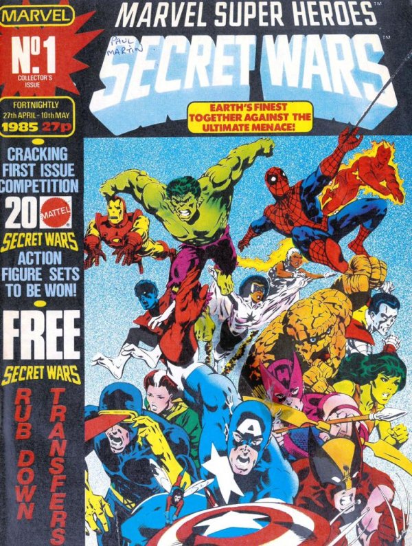 Marvel Super Heroes Secret Wars #1 Reviews