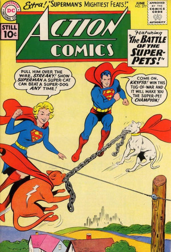 Beppo as Super-Monkey (Earth-0) - DC Comics