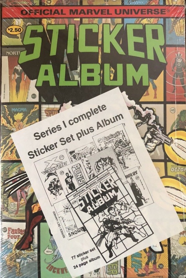 Official Marvel Universe Sticker Album #1 Reviews