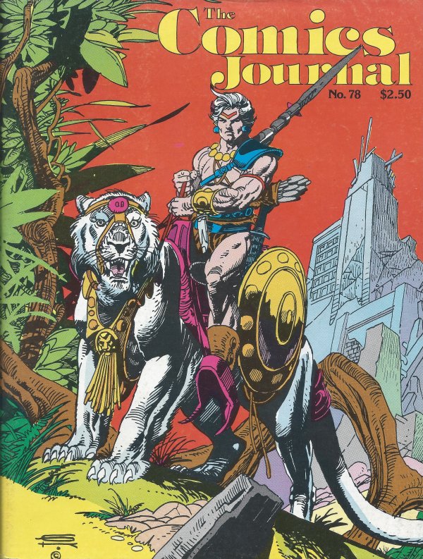 The Comics Journal #78 Reviews