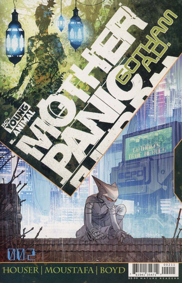 Violet Paige as Mother Panic (Prime Earth) - DC Comics