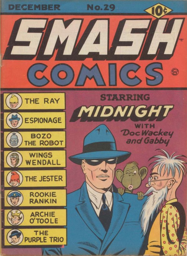 Dave Clark as Midnight (Quality Universe) - DC Comics