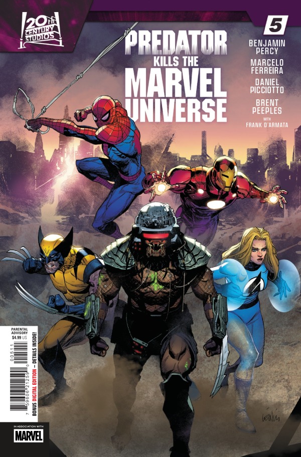 Predator Kills the Marvel Universe #5 Preview