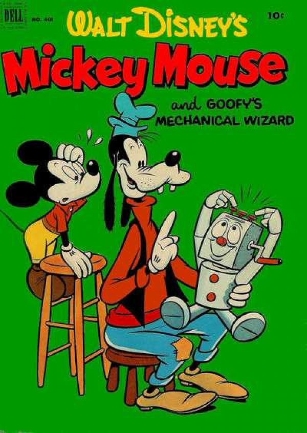 Four Color #401 - Walt Disney's Mickey Mouse and Goofy's Mechanical ...
