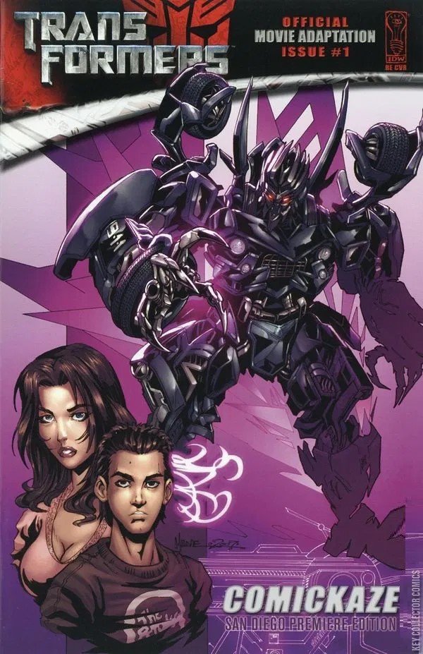Transformers: Official Movie Adaptation #1 Reviews