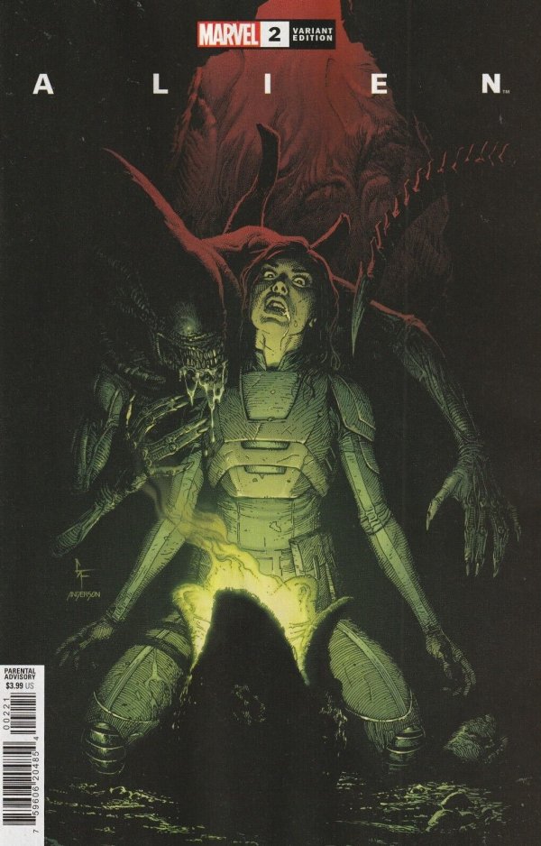 Got a fancy variant to the new alien comic! : r/LV426