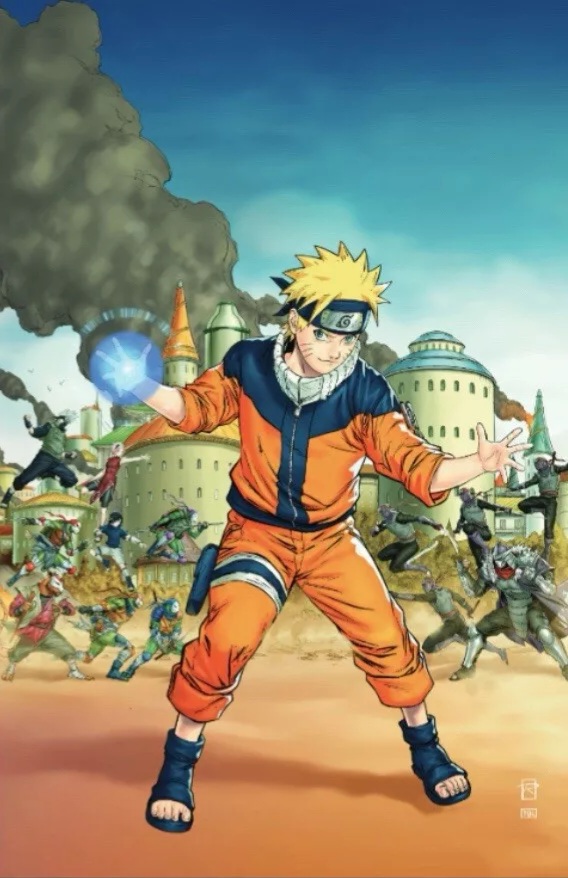 Teenage Mutant Ninja Turtles x Naruto #1 Reviews