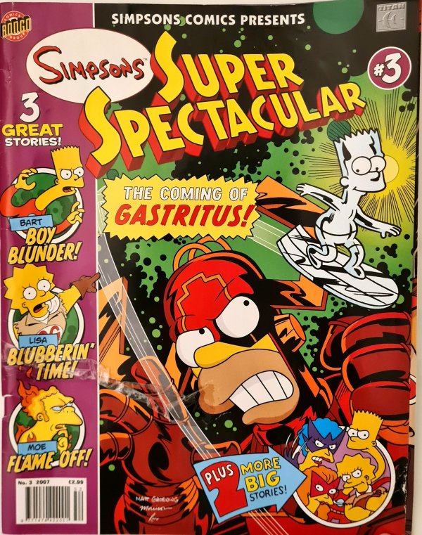 Simpsons Super Spectacular #3 Reviews